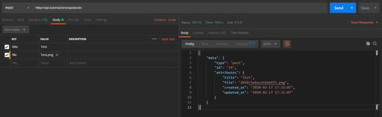 Laravel Api And Angular Client Tutorial Part 5 Api File Upload Nice